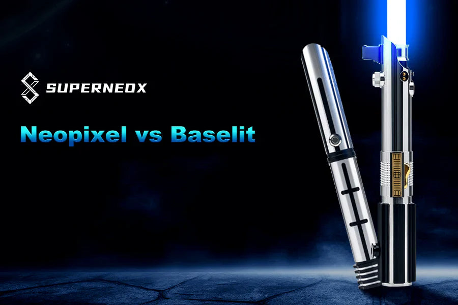 Neopixel vs Baselit lightsaber, What's the difference and which is ...