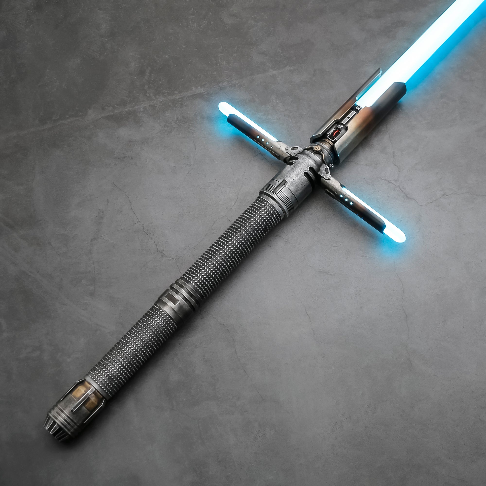 Cal Kestis Jedi Survivor Weathered Crossguard Lightsaber – Superneox™