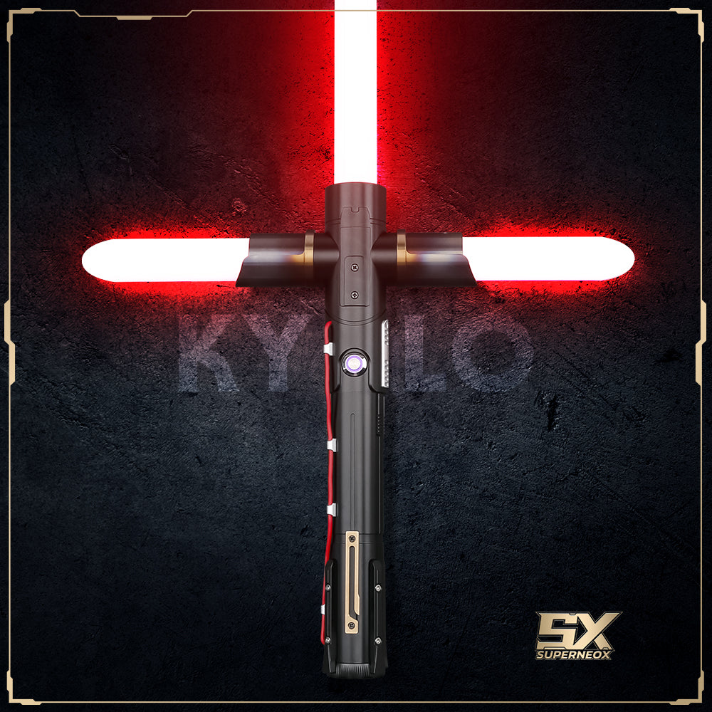 Kylo Ren SE Crossguard Neopixel Lightsaber – SUPERNEOX®